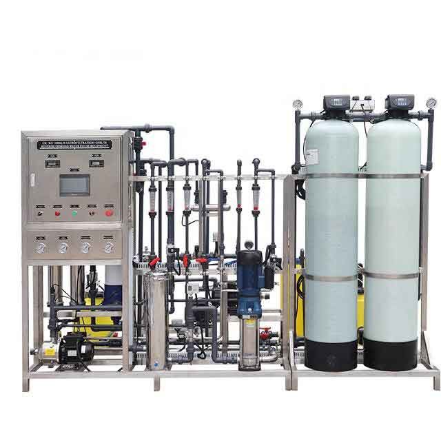 PLC Activated Carbon Filter Wastewater Treatment Equipment 4000L/Hour ...