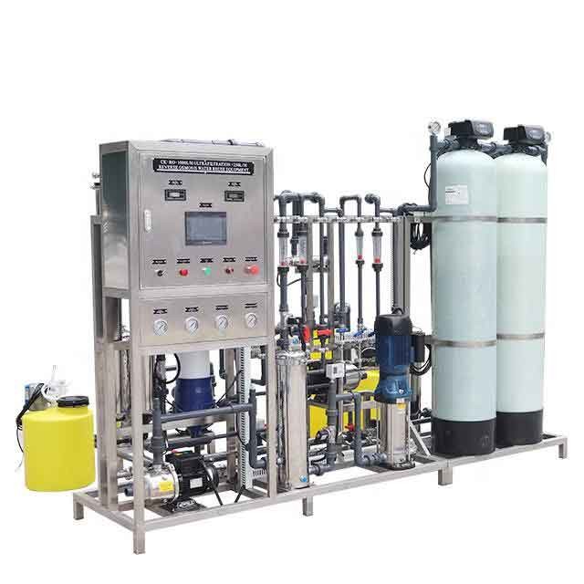 PLC Activated Carbon Filter Wastewater Treatment Equipment 4000L/Hour ...
