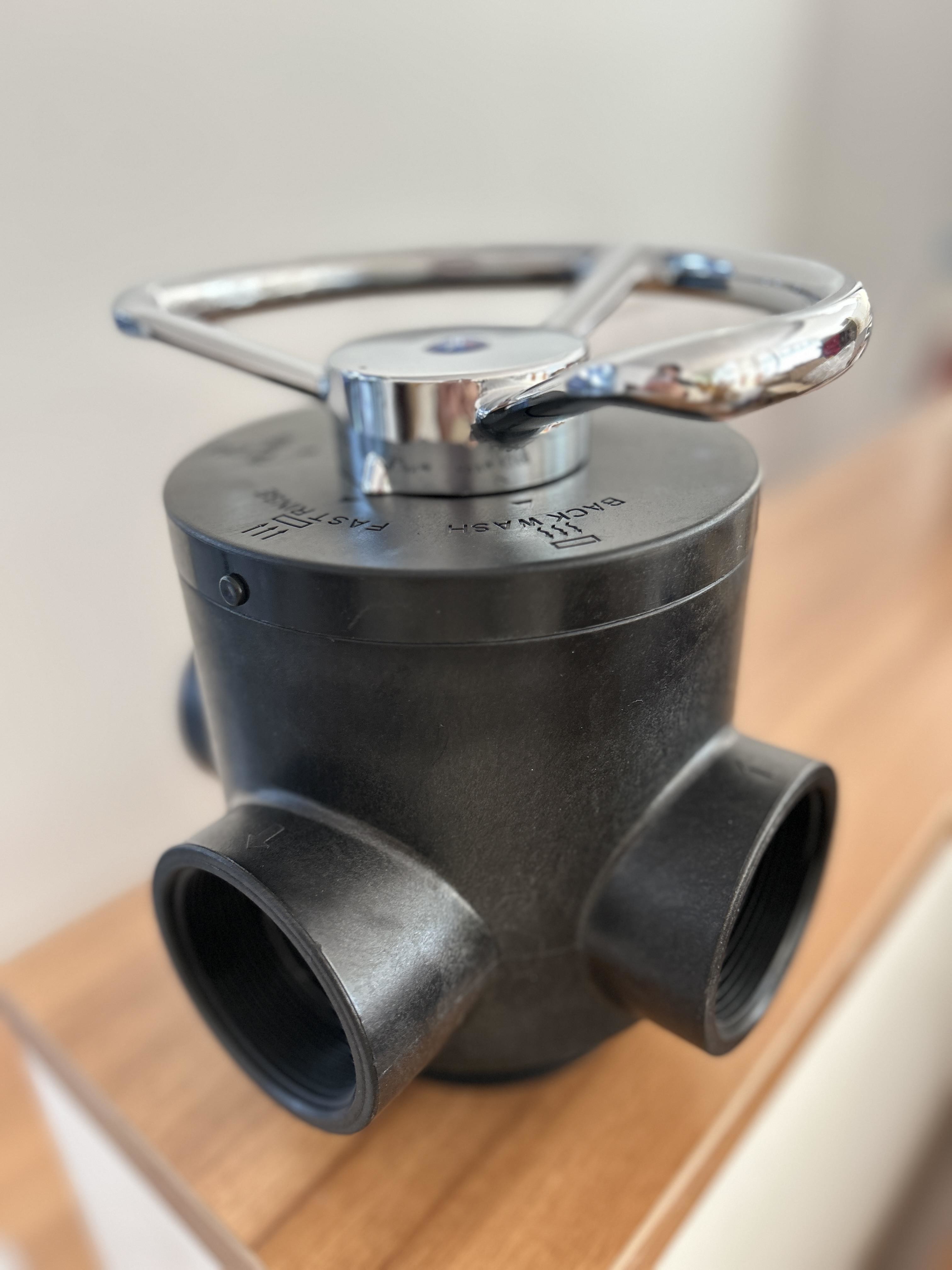 Manual Automatic Water Flow Control Backwash Control Valve For Water ...