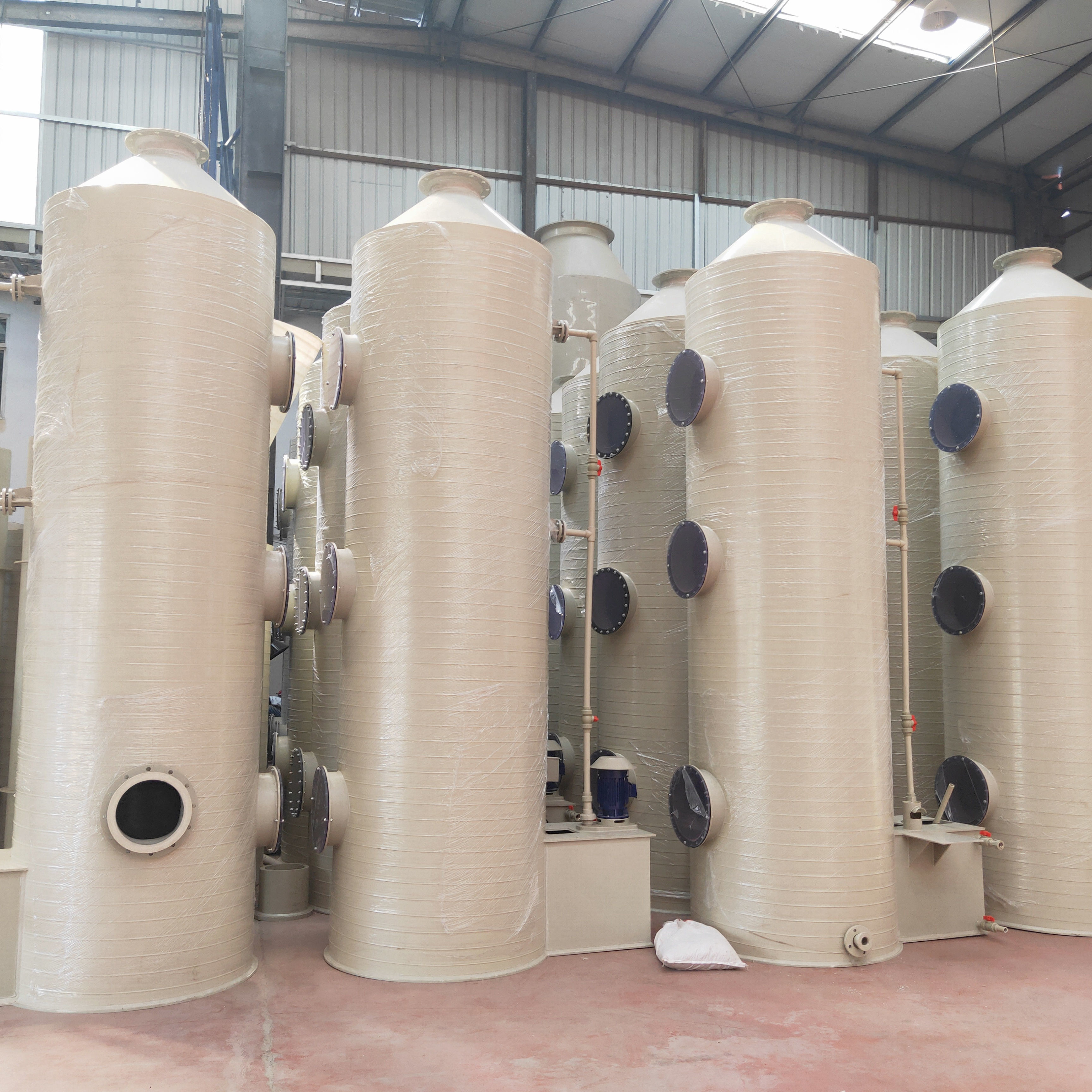 Acid And Alkali Acid Spray Purification Industrial Waste Gas Treatment ...