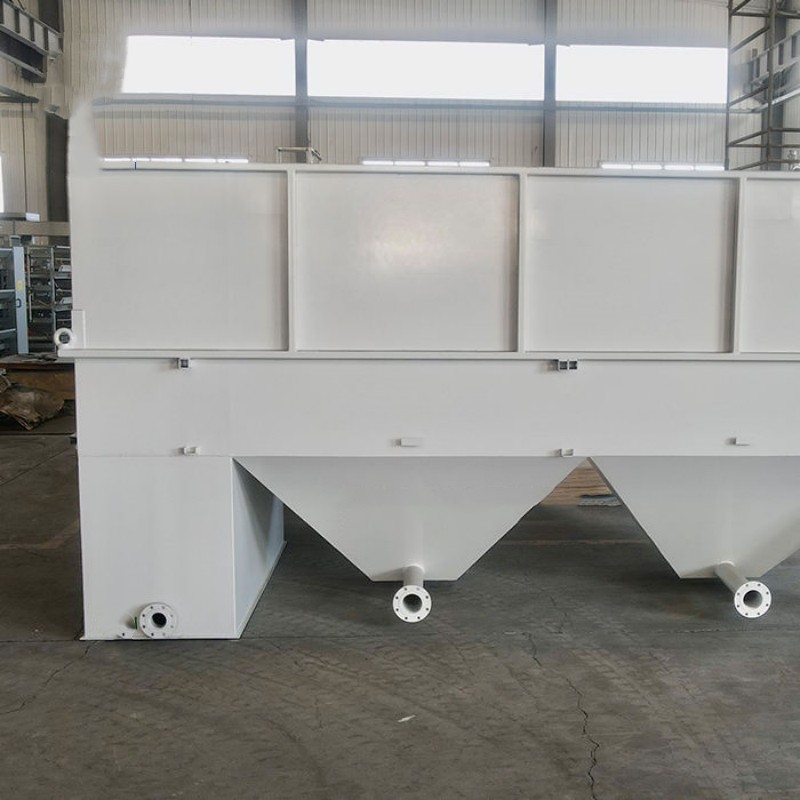 Lamella Clarifier PP Inclined Tube Water Filter Purification Plant ...