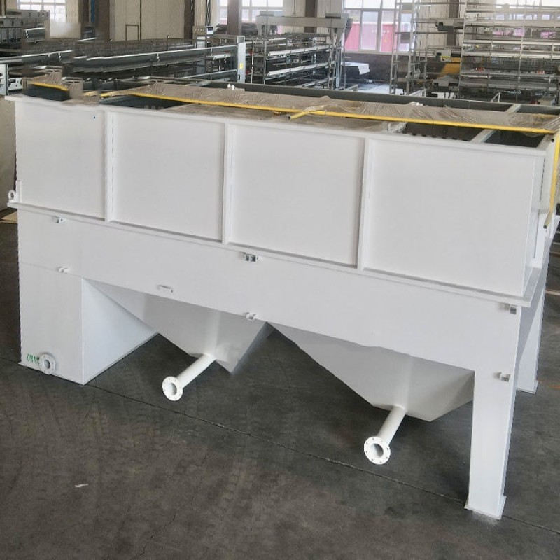 Lamella Clarifier PP Inclined Tube Water Filter Purification Plant ...