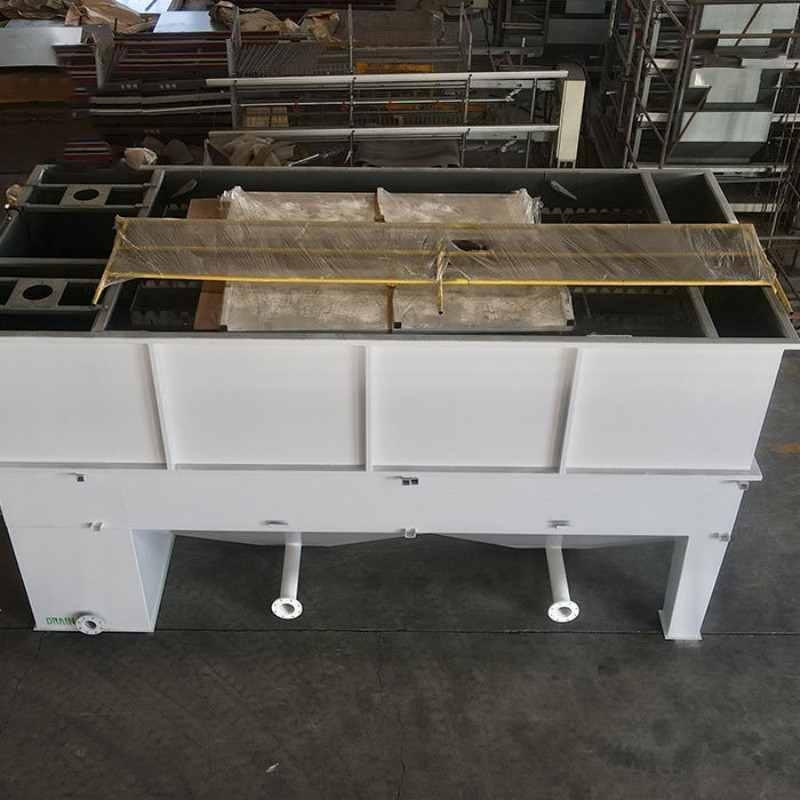 Lamella Clarifier PP Inclined Tube Water Filter Purification Plant ...
